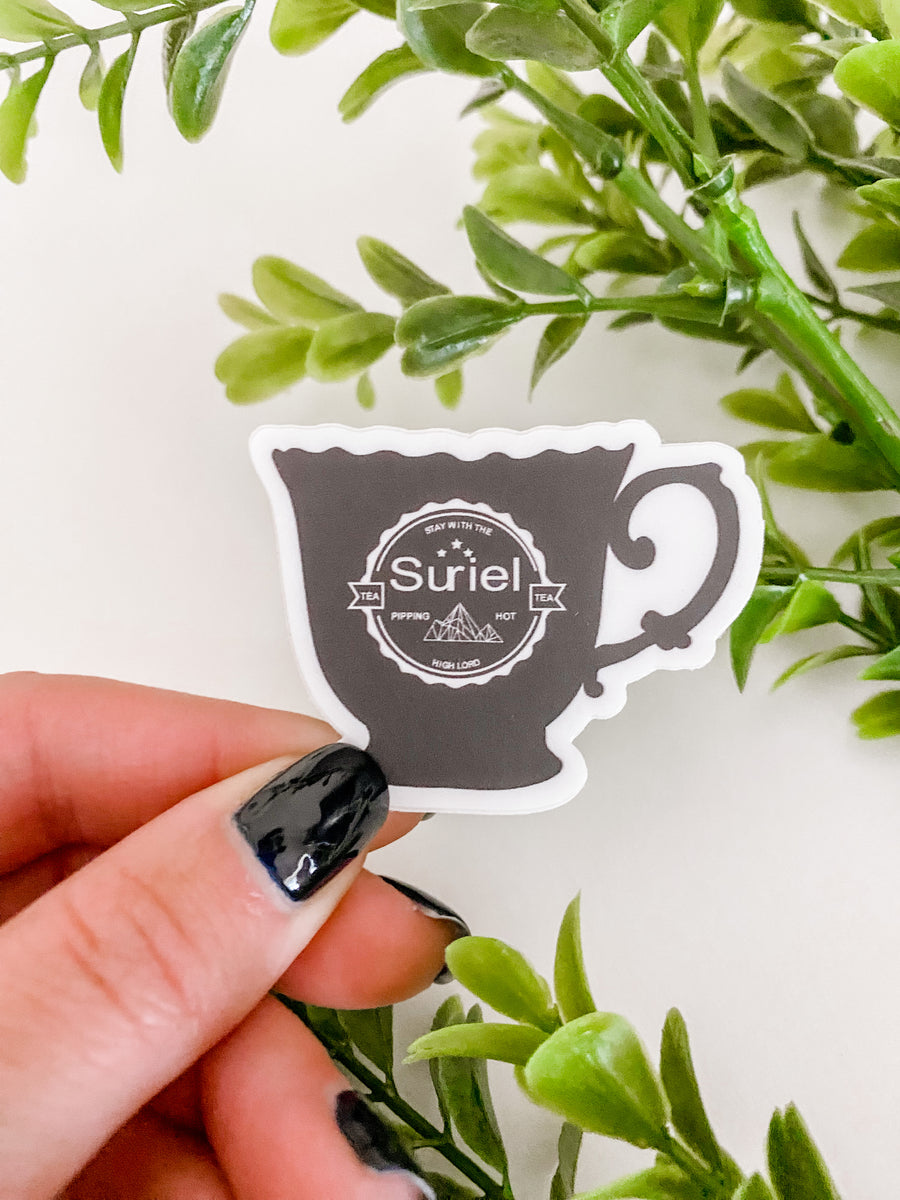 Suriel Tea Sticker – Amber Christi Design