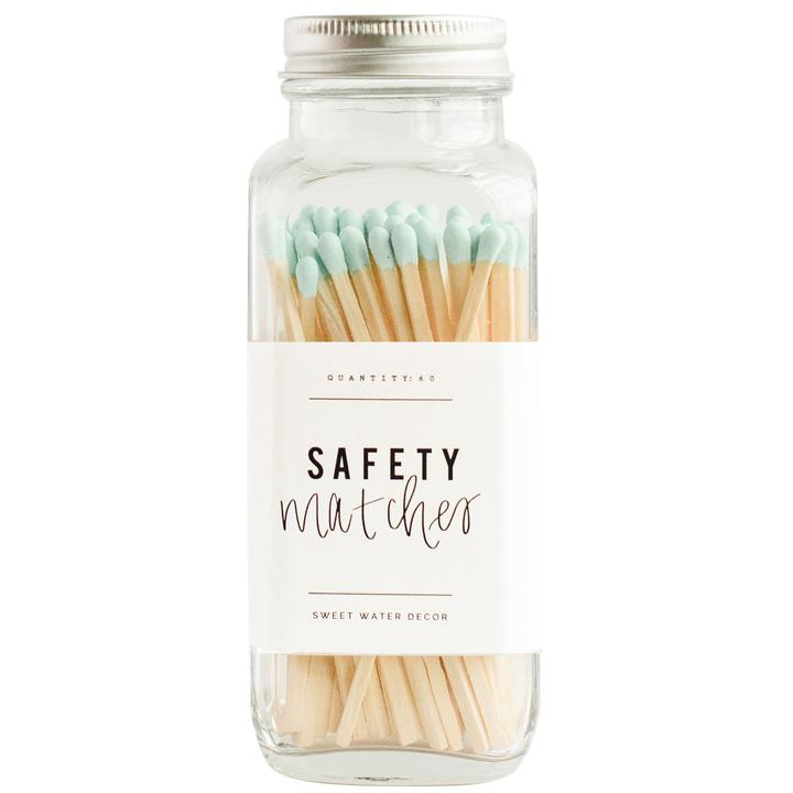Mint Safety Match – Amber Christi Design