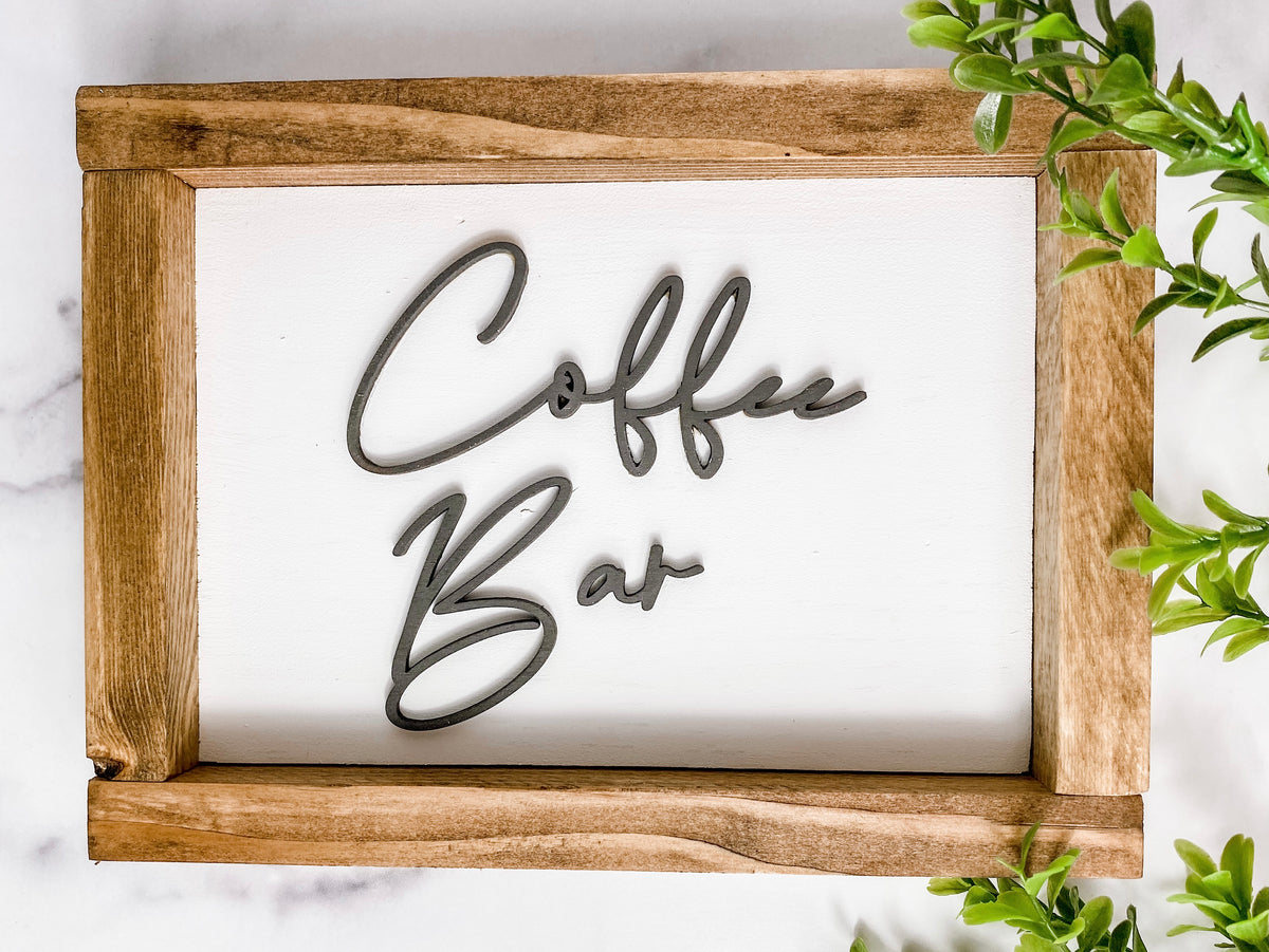 Coffee Bar Sign – Amber Christi Design