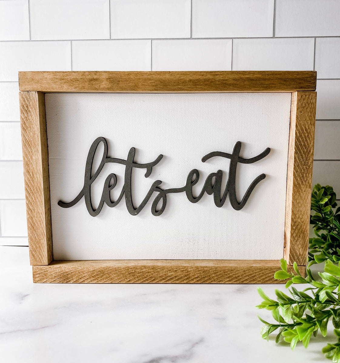 Let's Eat Sign – Amber Christi Design